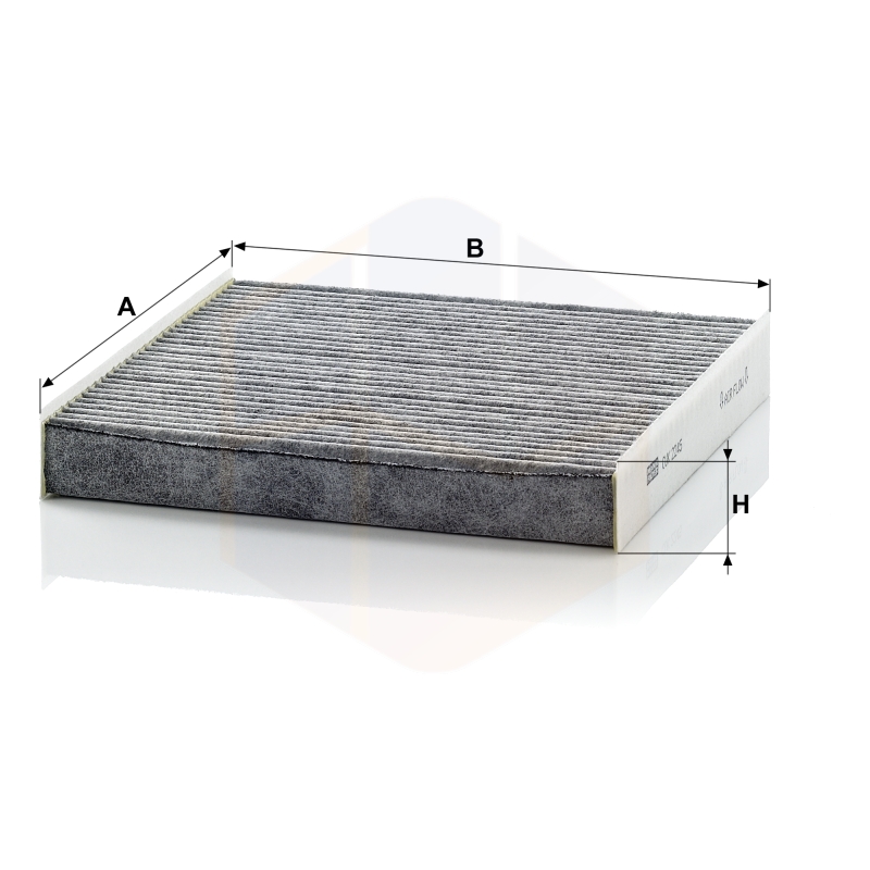 FILTRO DE HABITÁCULO CARBÓN ACTIVO CUK 2245 MANN-FILTER | vesta-z