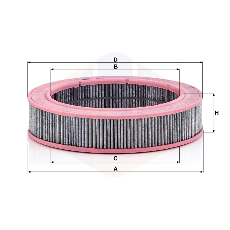 FILTRO DE HABITÁCULO CARBÓN ACTIVO CUK 33 128 MANN-FILTER | vesta-z