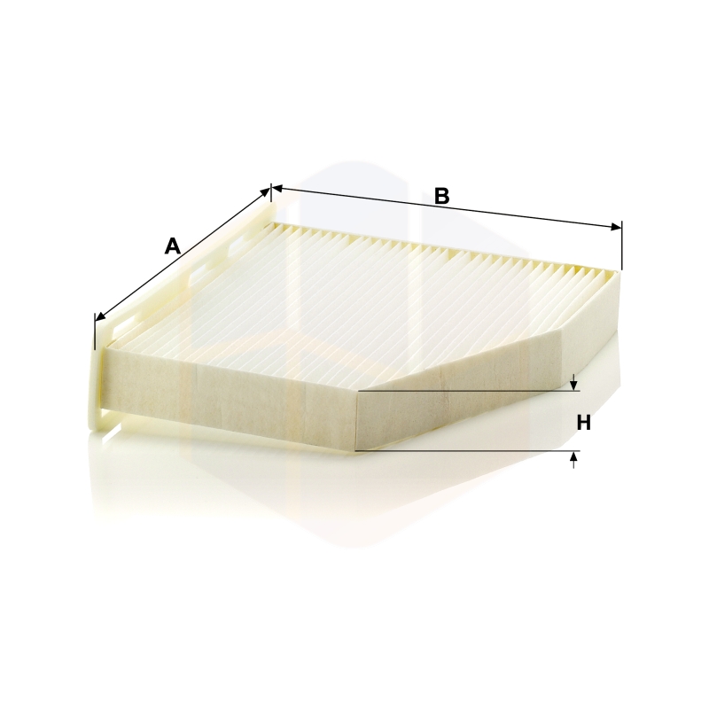 FILTRO DE HABITÁCULO PARTÍCULAS CU 2939 MANN-FILTER | vesta-z