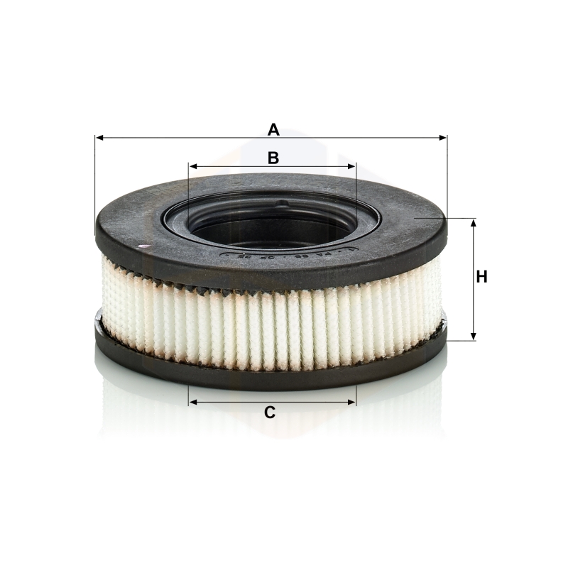 FILTRO DE VENTILACIÓN BLOQUE MOTOR LC 9005 MANN-FILTER | vesta-z