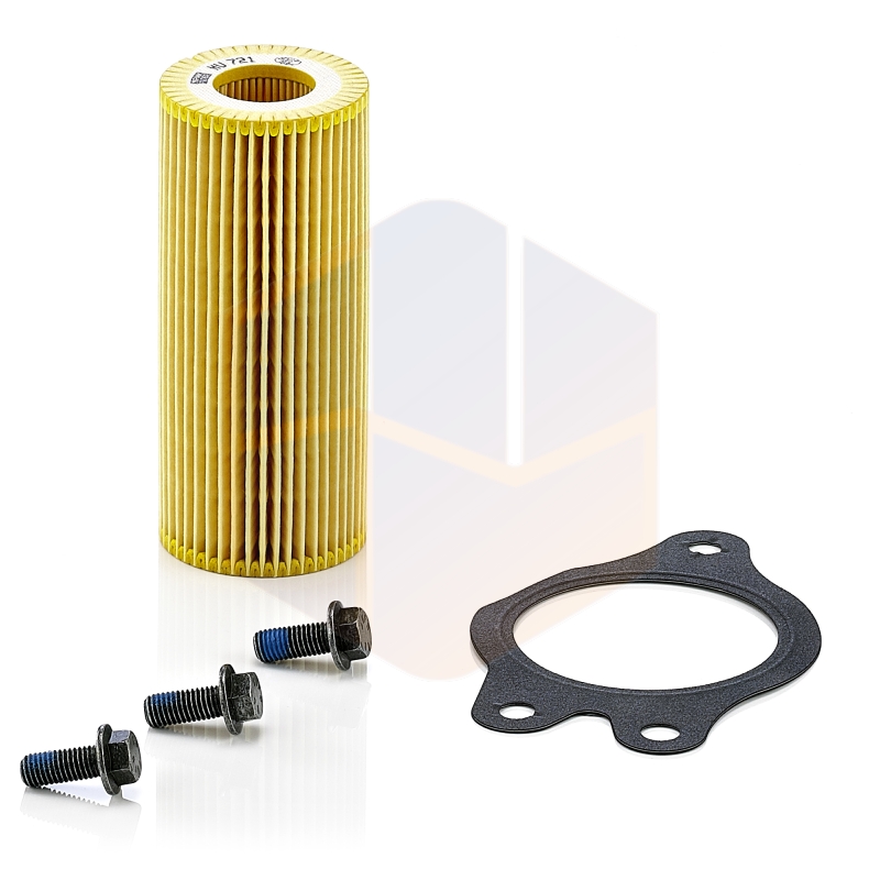 FILTRO DE ACEITE TRANSMISIÓN HIDRÁULICA HU 721 x KIT MANN-FILTER | vesta-z