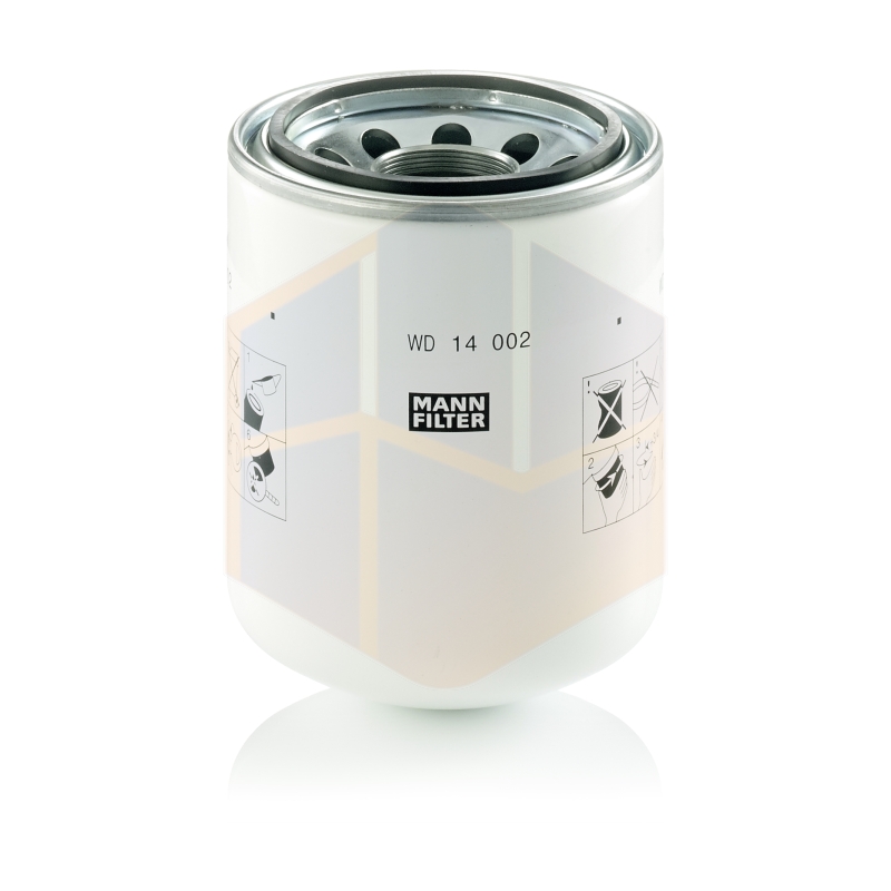 FILTRO HIDRÁULICO WD 14 002 MANN-FILTER | vesta-z